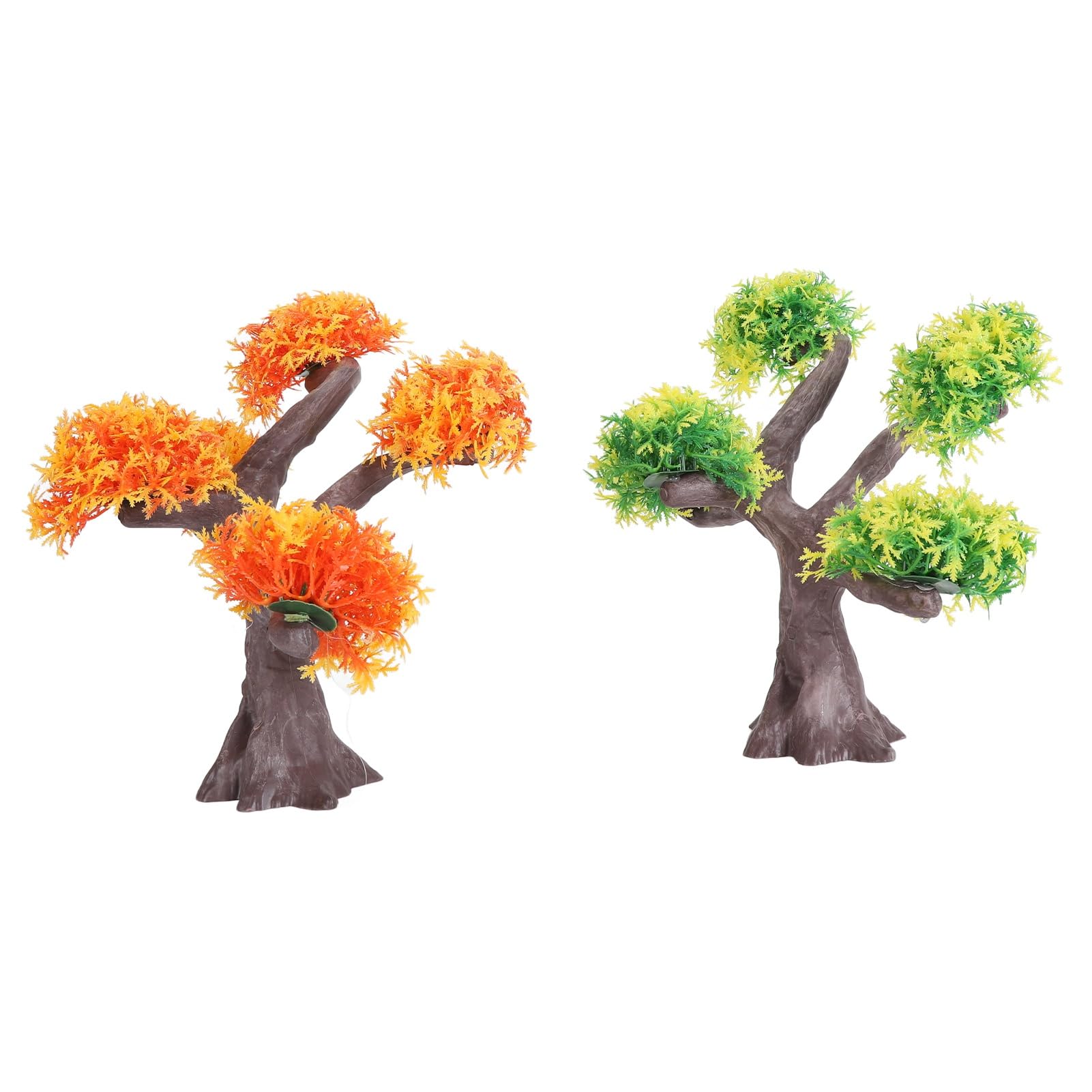 2 piezas de plantas artificiales para acuario, musgo realista, malas hierbas acuáticas, plantas ...