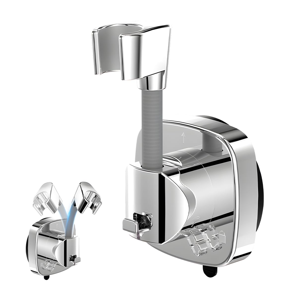 Accroche Support Pommeau de Douche, Support Douche Ventouse, Support de ...