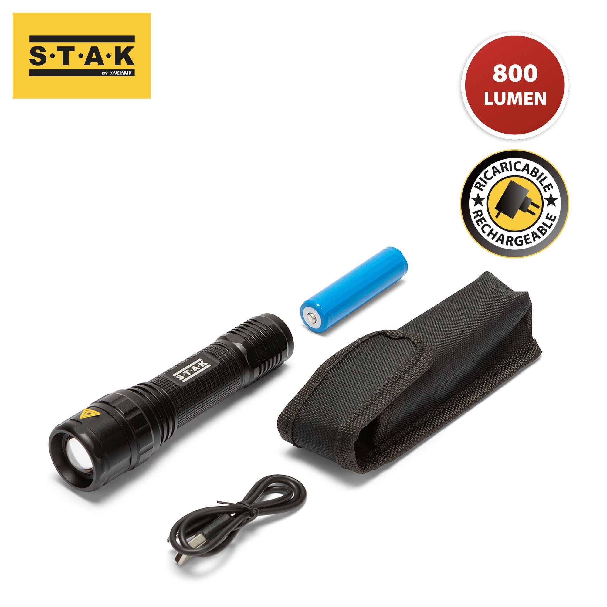 PANTHER: torche LED rechargeable 800 lumen avec fonction zoom. | Leroy ...