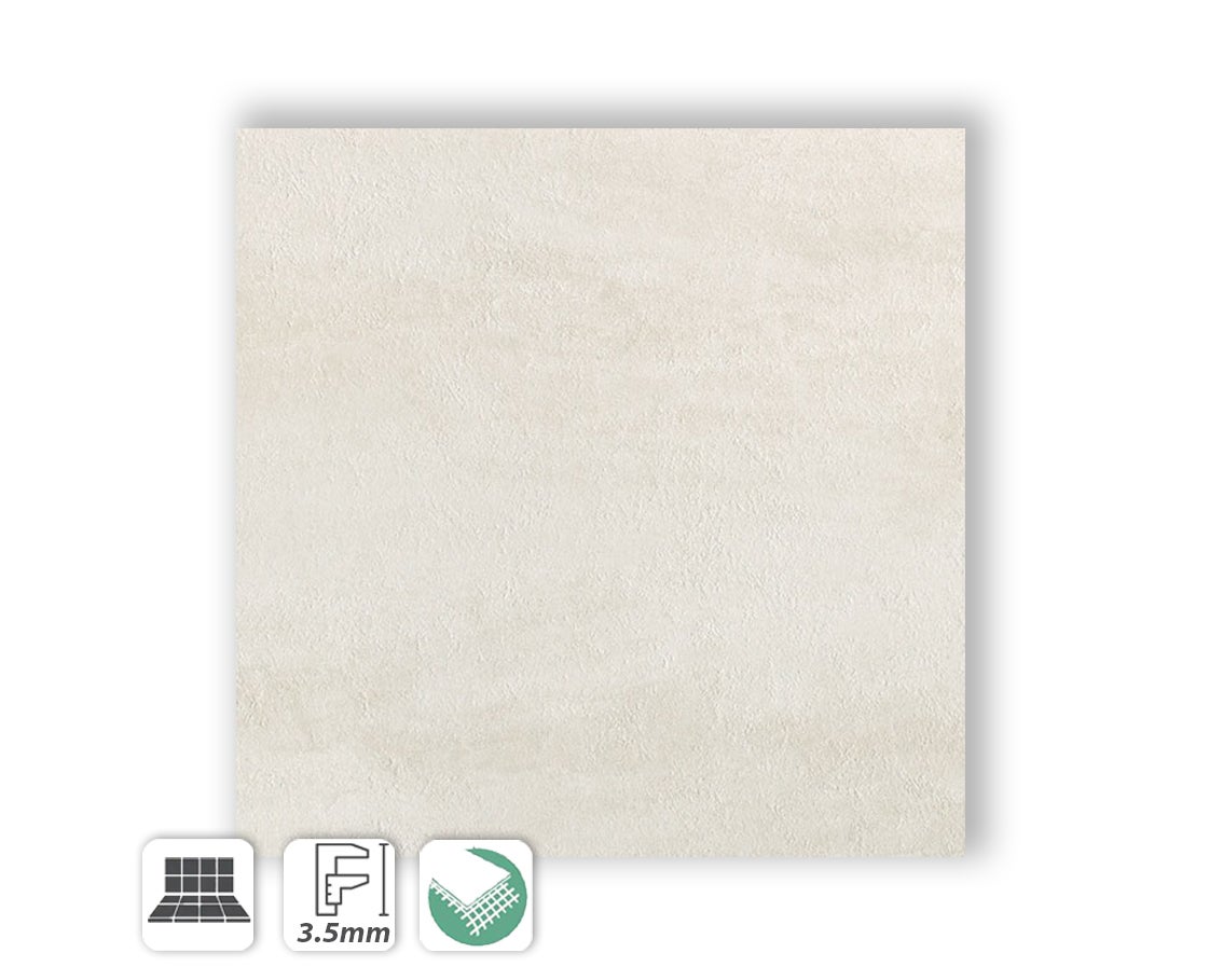 So-Tiles Italgres - Grès Fin 3Mm Effet Pierre Beige 50X50 Épaisseur 3 ...