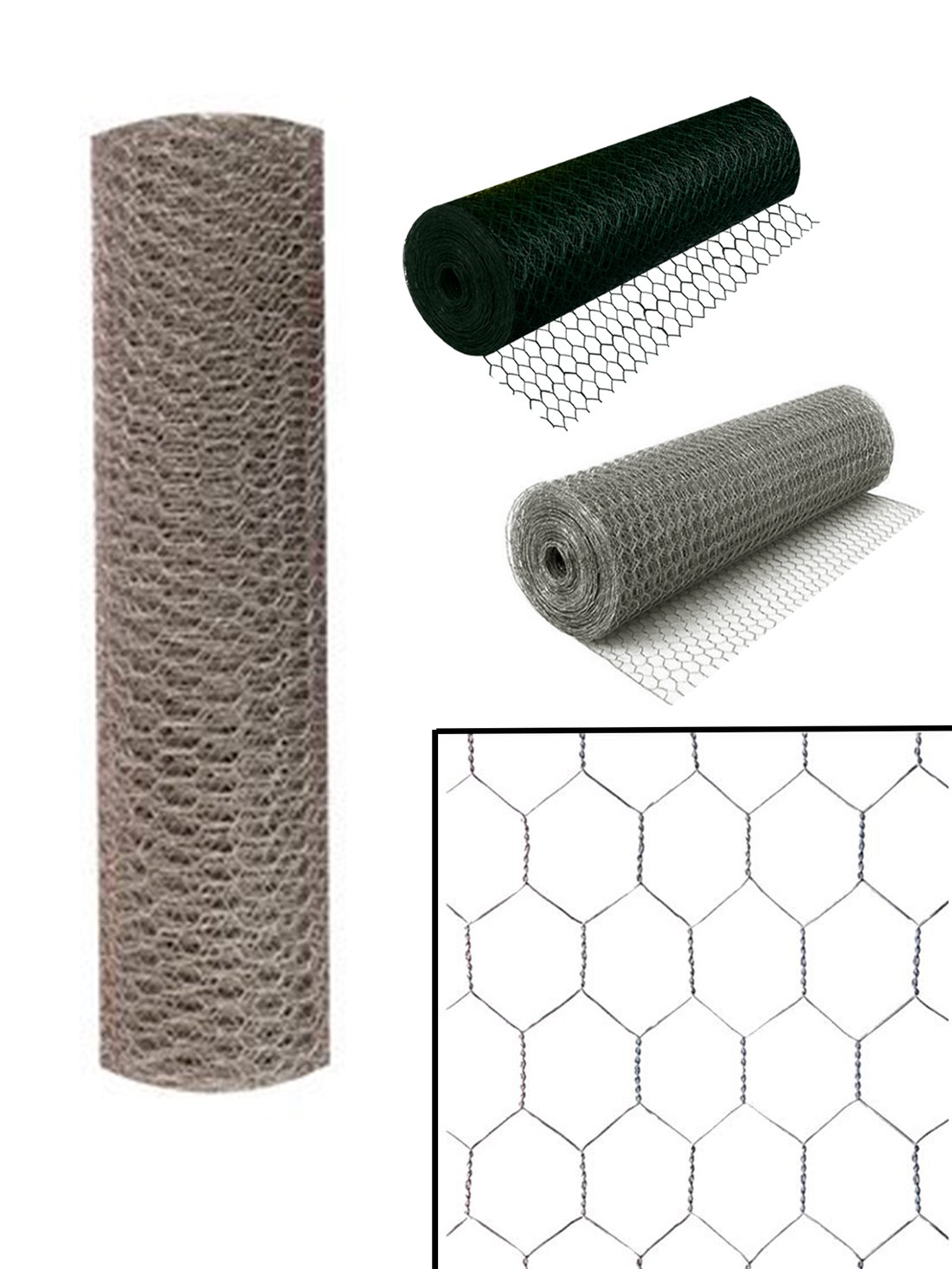 Malla Hexagonal Galvanizada para Cercados | Ideal para Jardín y ...