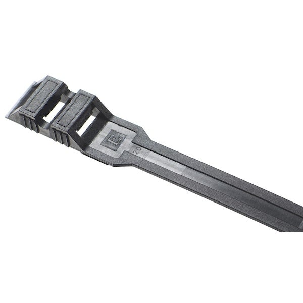 Collier d'installation extérieur - type B - 9 x 260 mm - noir - MPS ...