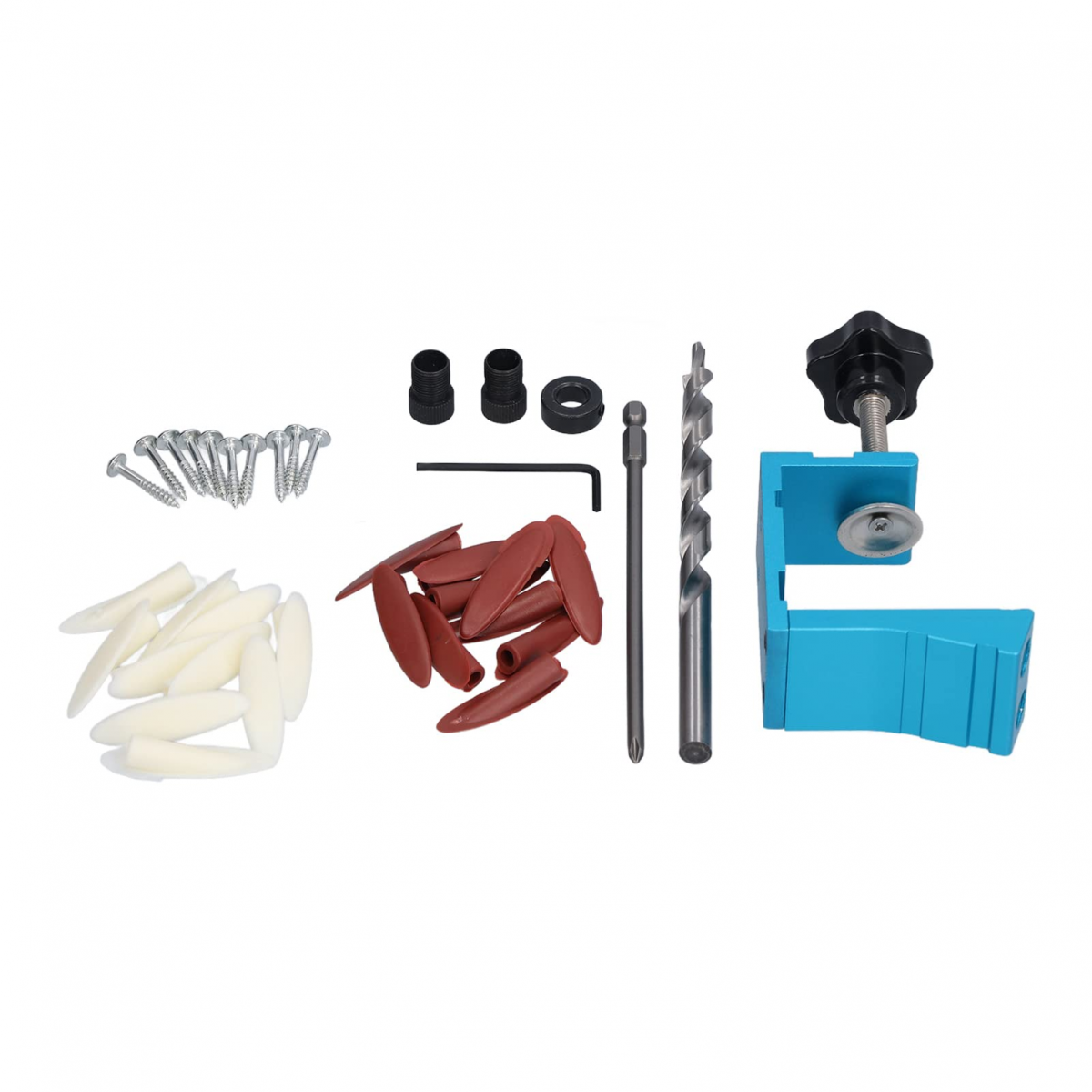 Kit de gabarit de positionnement de trou de poche en alliage d ...