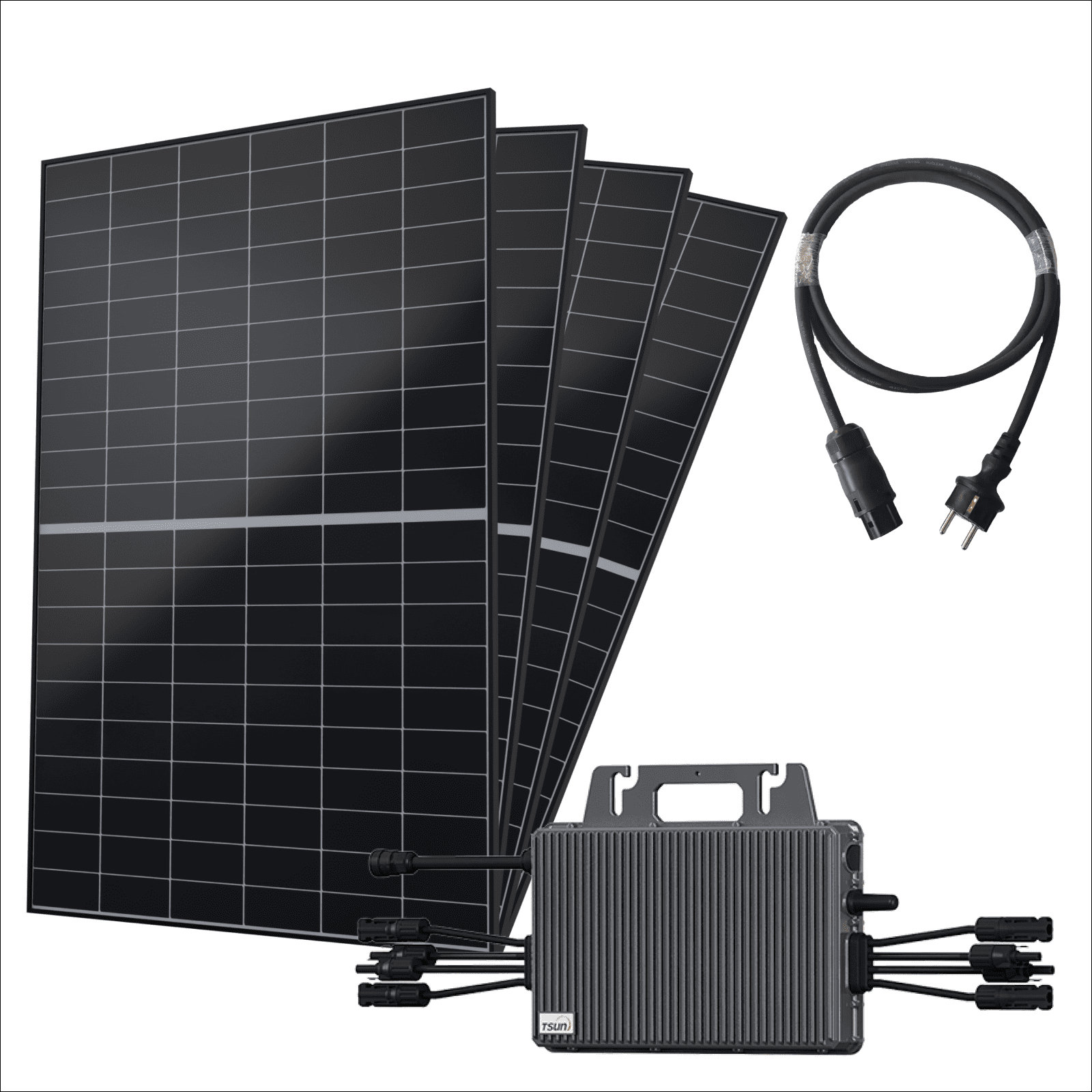 Robinsun®️ Kit solar Plus 2000 Basic | 4x 470 Wp Panel solar Aiko ...