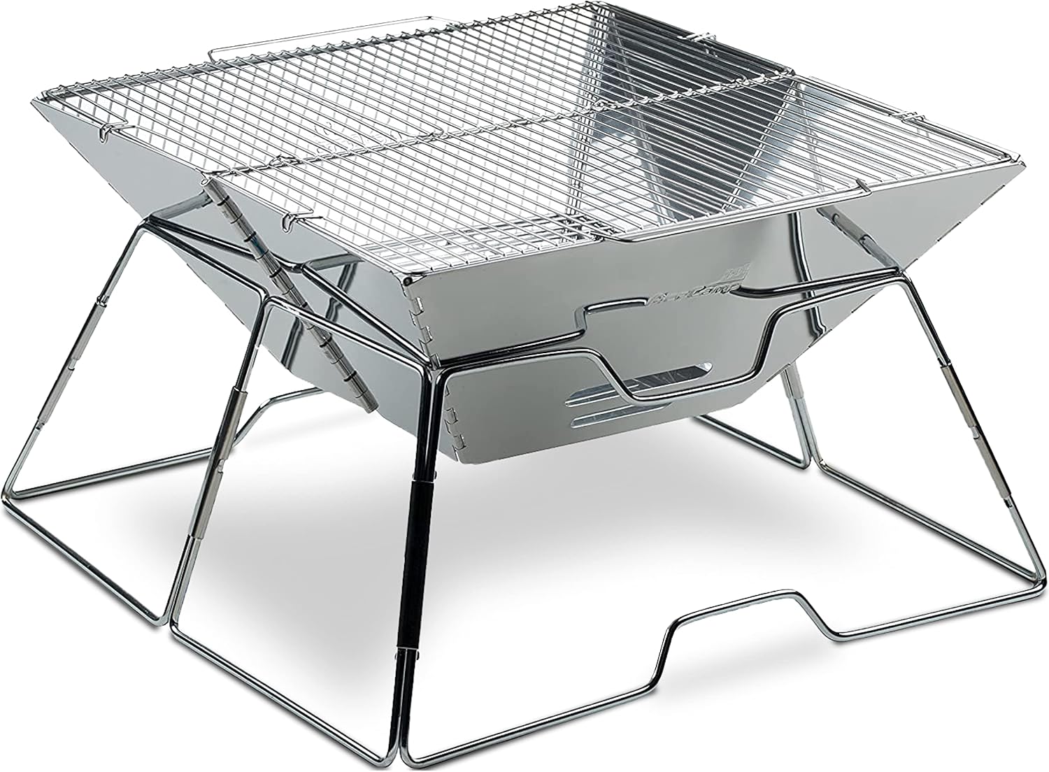 BBQ Barbecue à Charbon Barbecue de Camping Classique Grande, Pliable ...