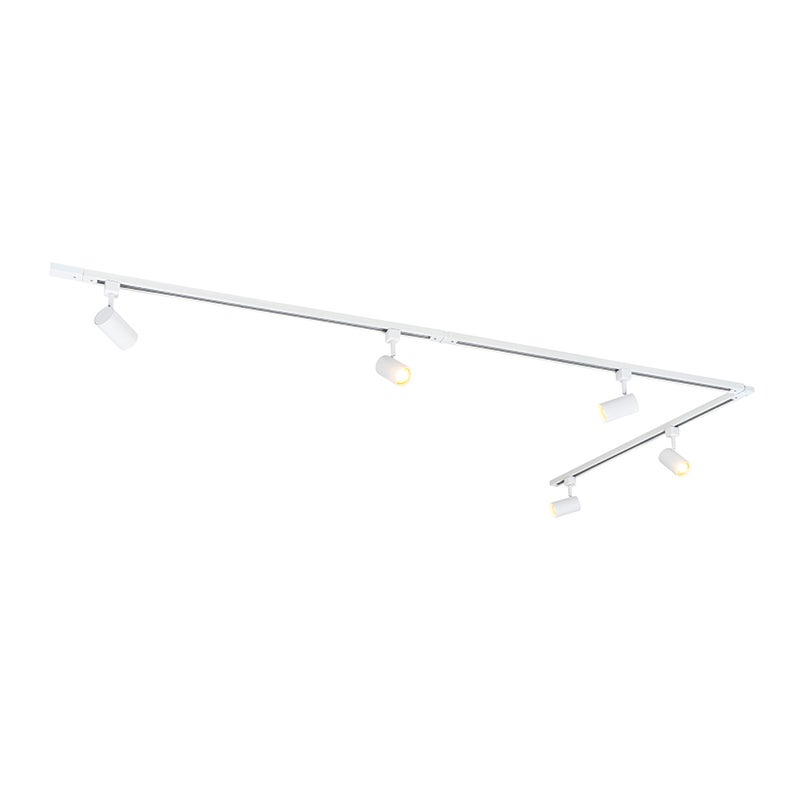 Système de rail luminaire plafond compatible pour led - blanc moderne ...