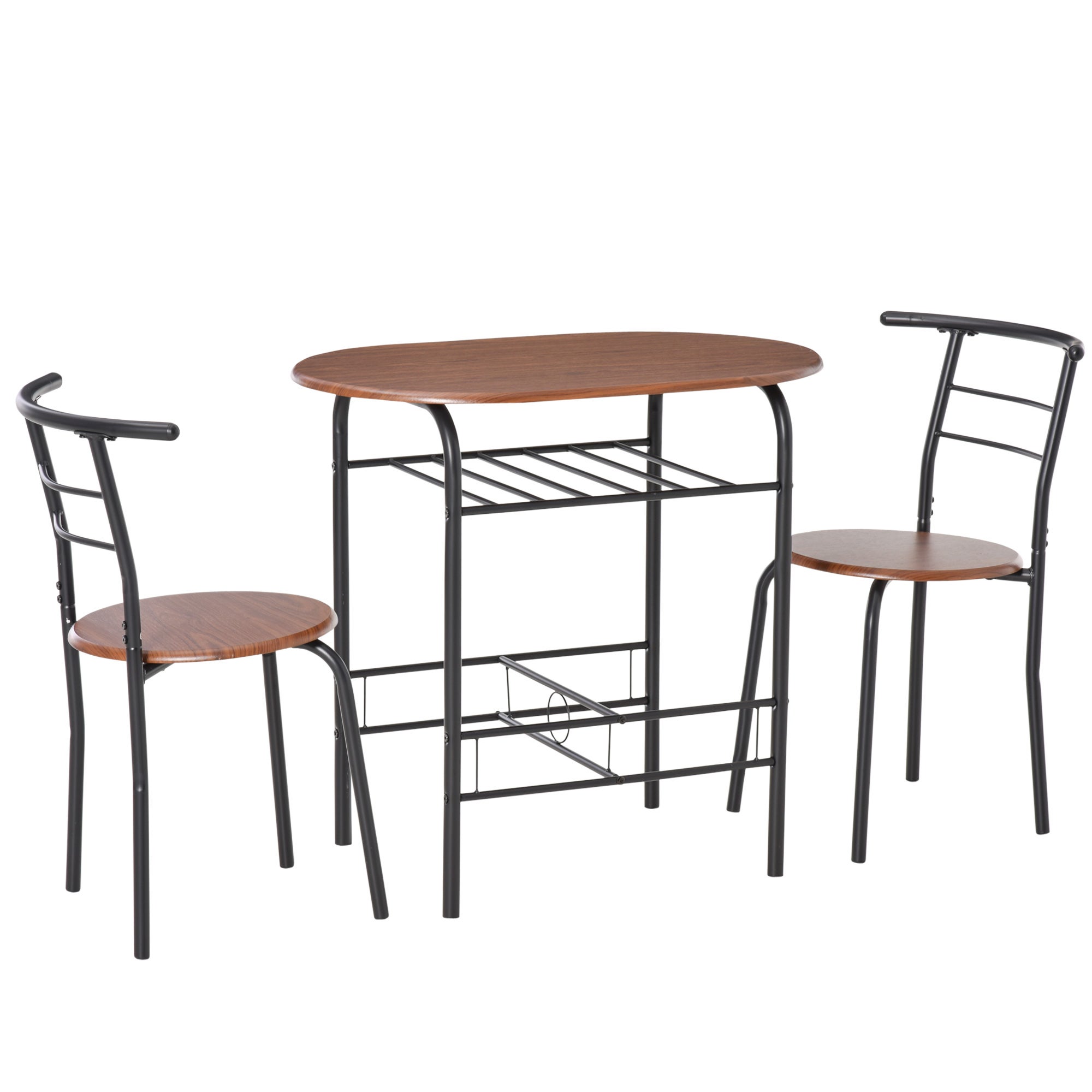Ensemble table 2 chaises moderne 3 pièces, mobilier repas économique ...
