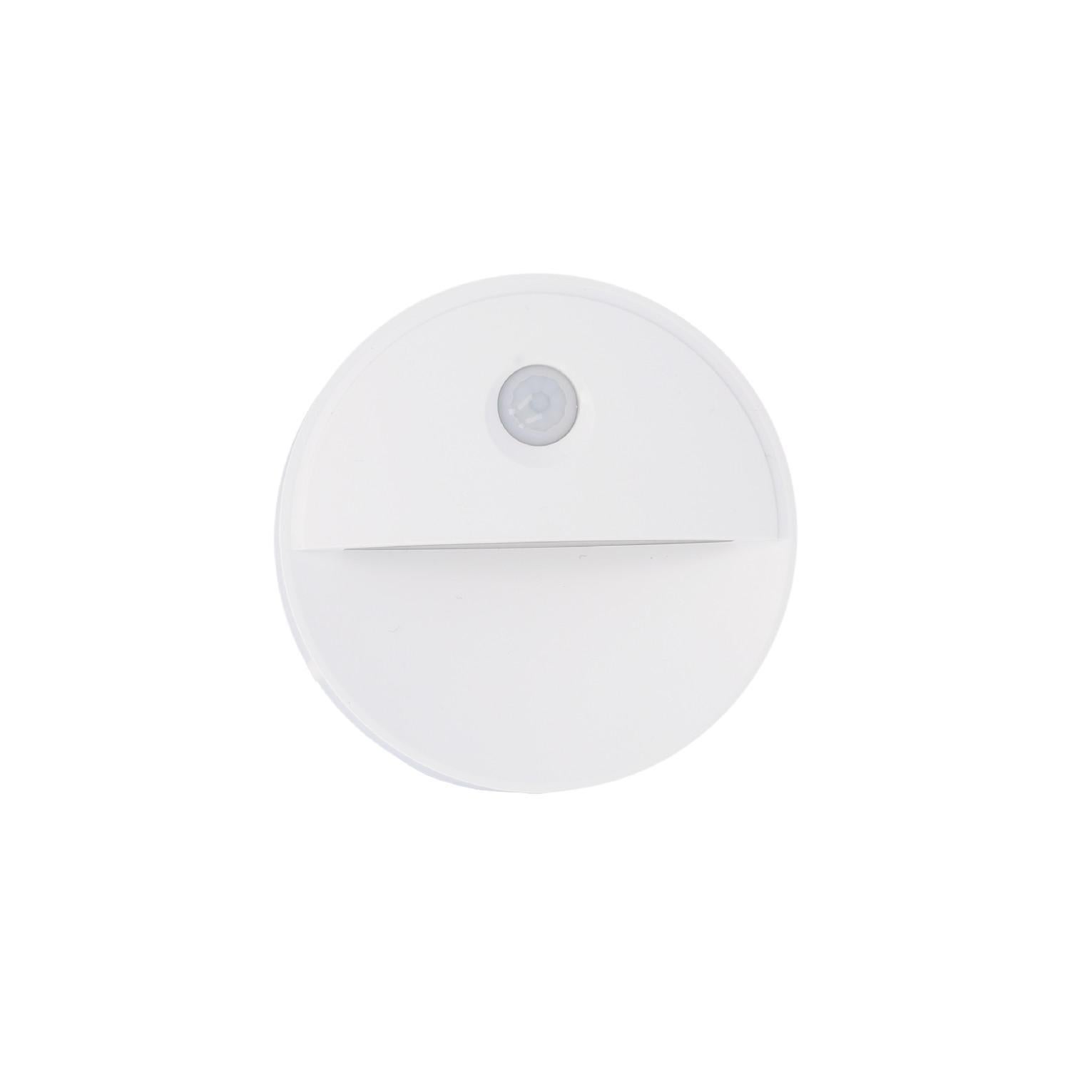 Ledkia Luz Nocturna LED con Detector de Movimiento PIR 120º 1 W PC ...