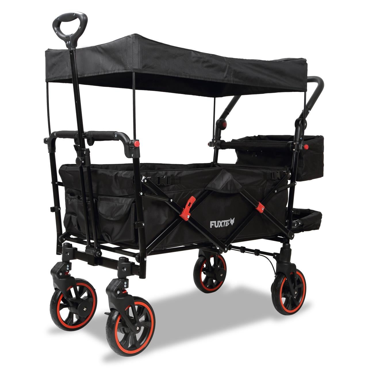 Chariot de jardin pliable - FUXTEC Premium Cruiser - transport charge ...