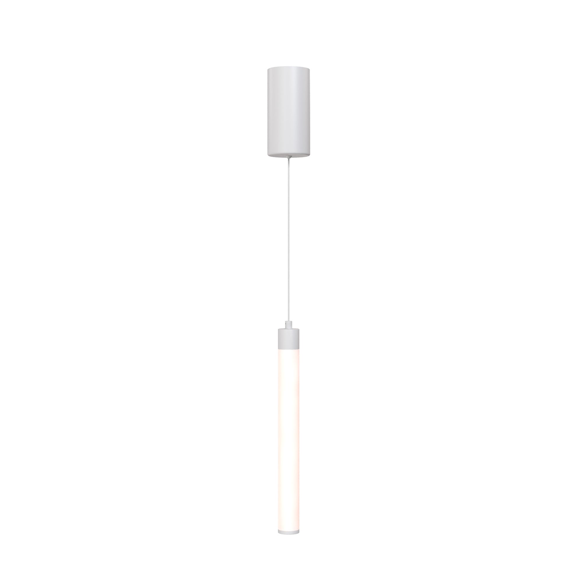 Maytoni Ray Lámpara de Techo Colgante Slim Blanca, 50,6cm, LED ...
