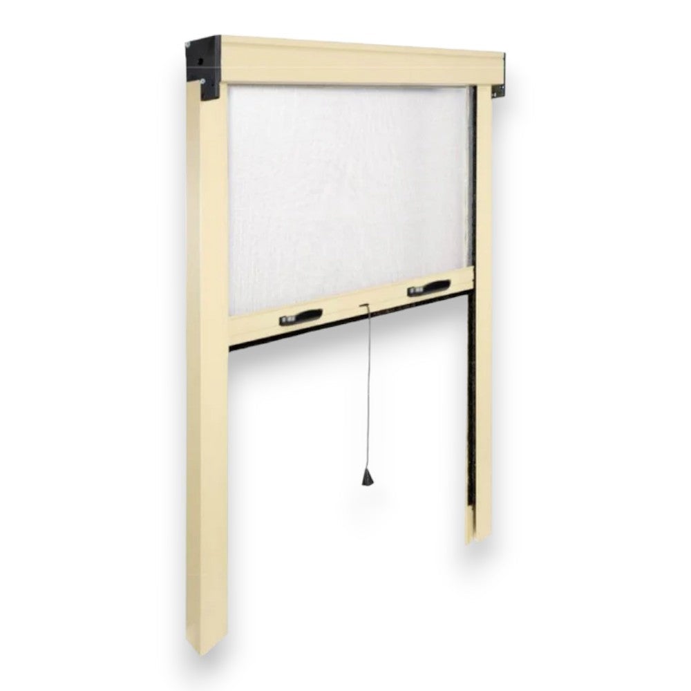 Mosquitera enrollable vertical para exterior e interior 120x160 cm ...