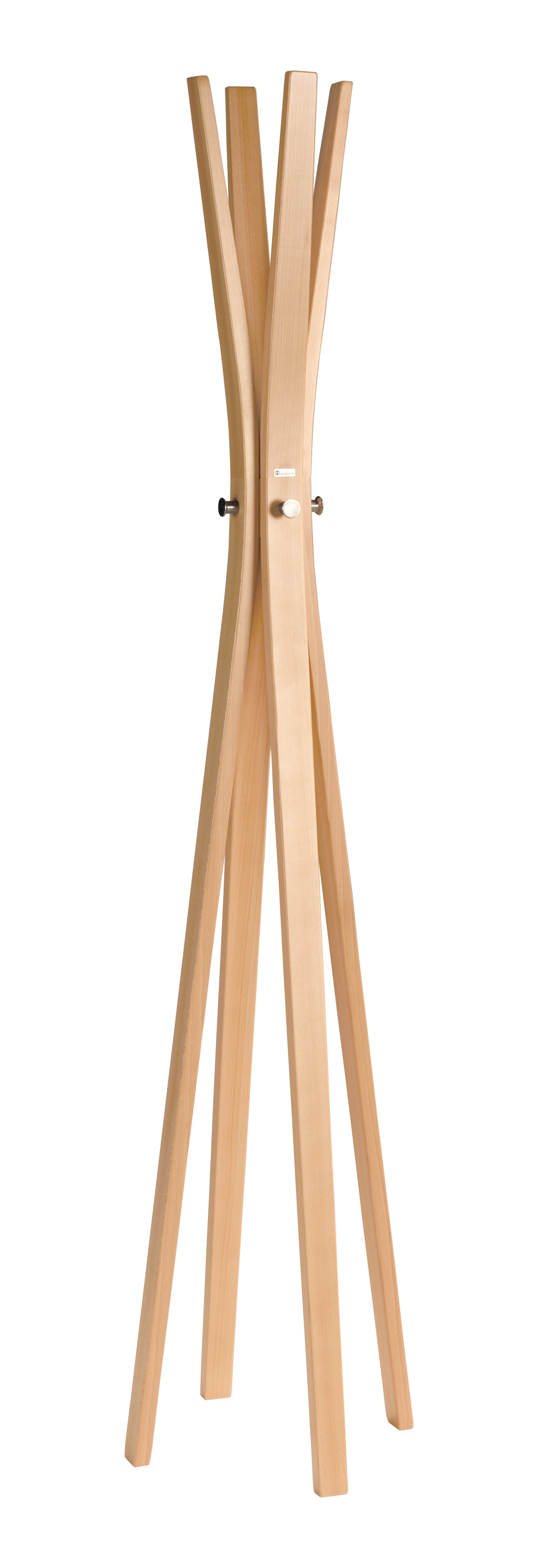 Perchero de pie, modelo NATURALEZA de Herdasa, en madera de haya lacado ...