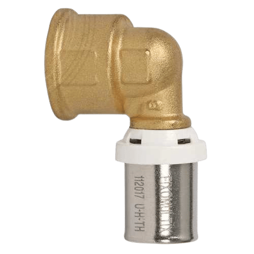 Raccord femelle coudé à sertir multicouche 15/21 - Ø16-1/2” - 30361-16-15 - Fixoconnect - Ayor ...