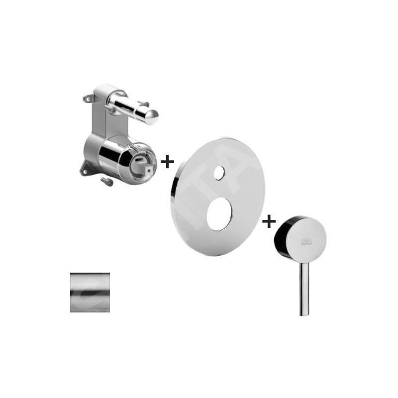 Paffoni Stick - Mitigeur encastré pour 2 sorties, inox SKBOX015ST/M ...
