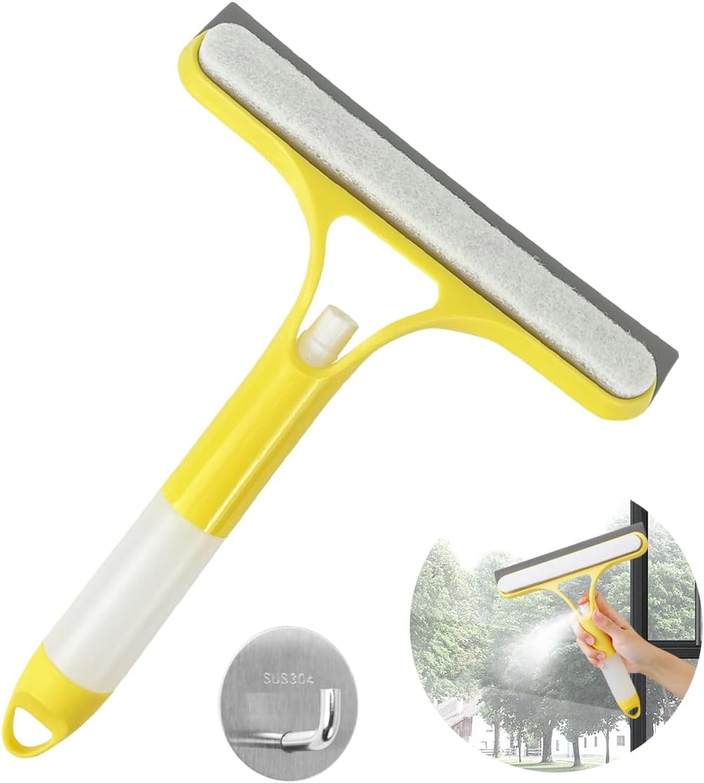 Raclette de Douche,Outil de Nettoyage Double Face Multifonction avec ...