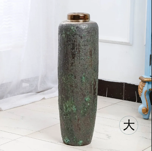 Vase de Sol Rétro en Céramique Poterie Rustique/Grand | Leroy Merlin