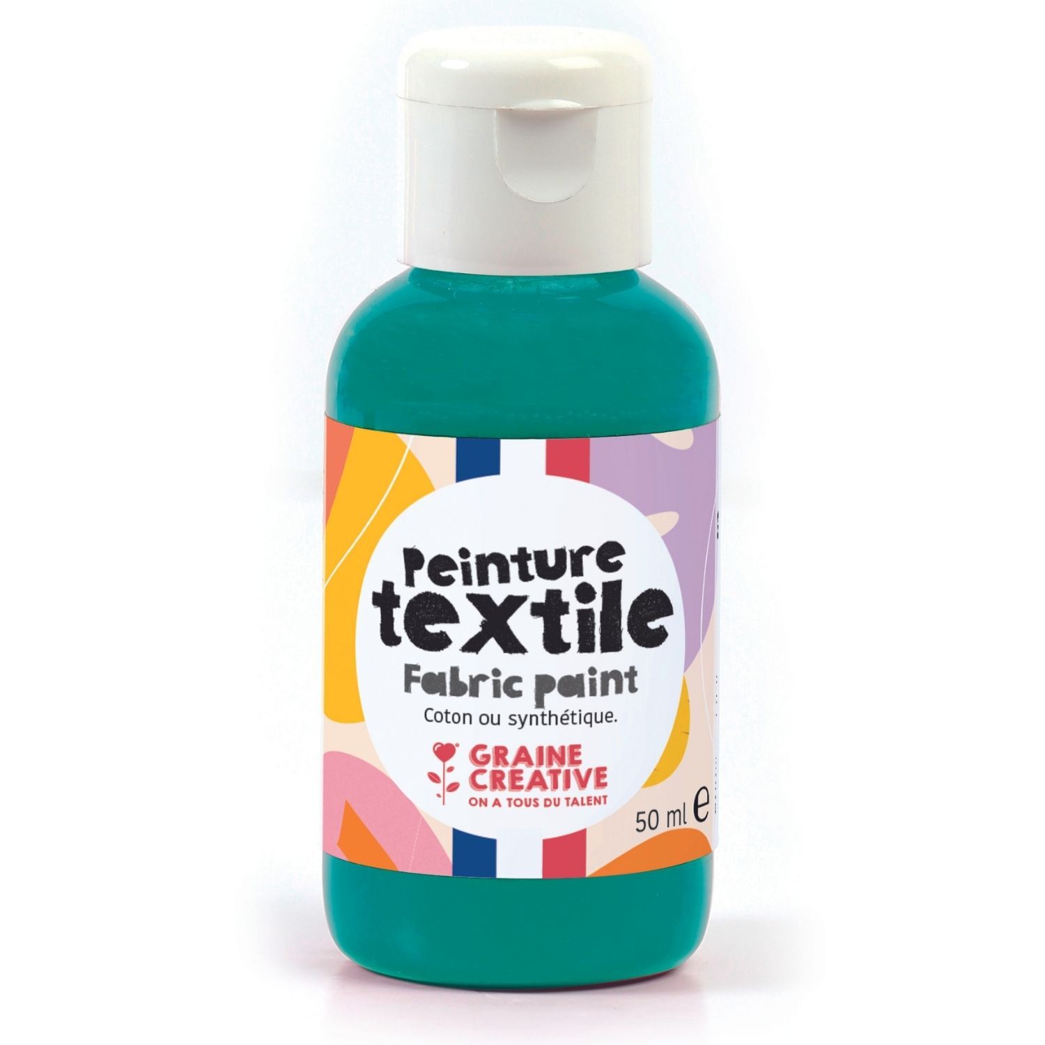Pintura textil 50 ml verde pato | Leroy Merlin
