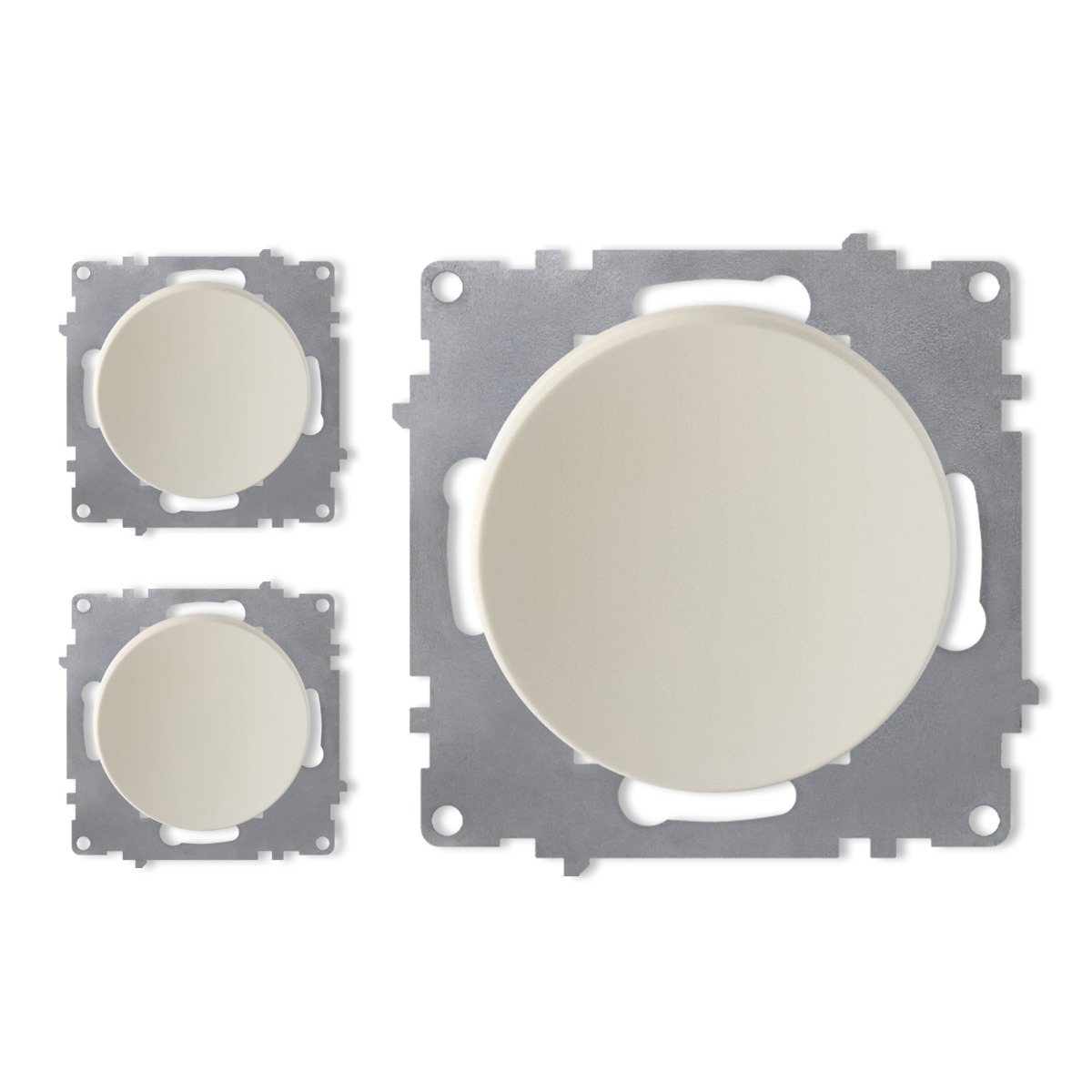 Interrupteur simple allumage (lot de 3) - noir | Leroy Merlin