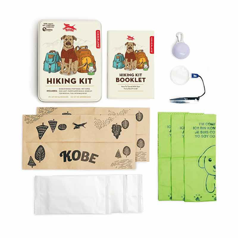 Kit de randonnée pour chien - les essentiels - Kikkerland | Leroy Merlin