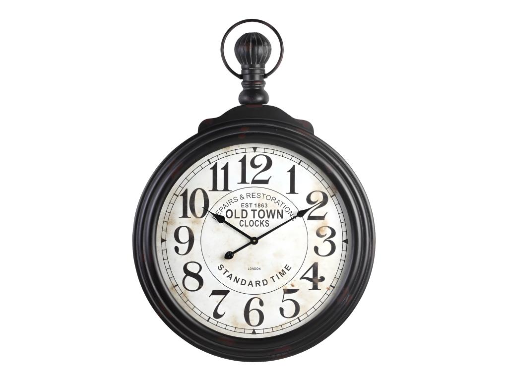Reloj de pared GOUSSET - Hierro - 71x99 cm | Leroy Merlin