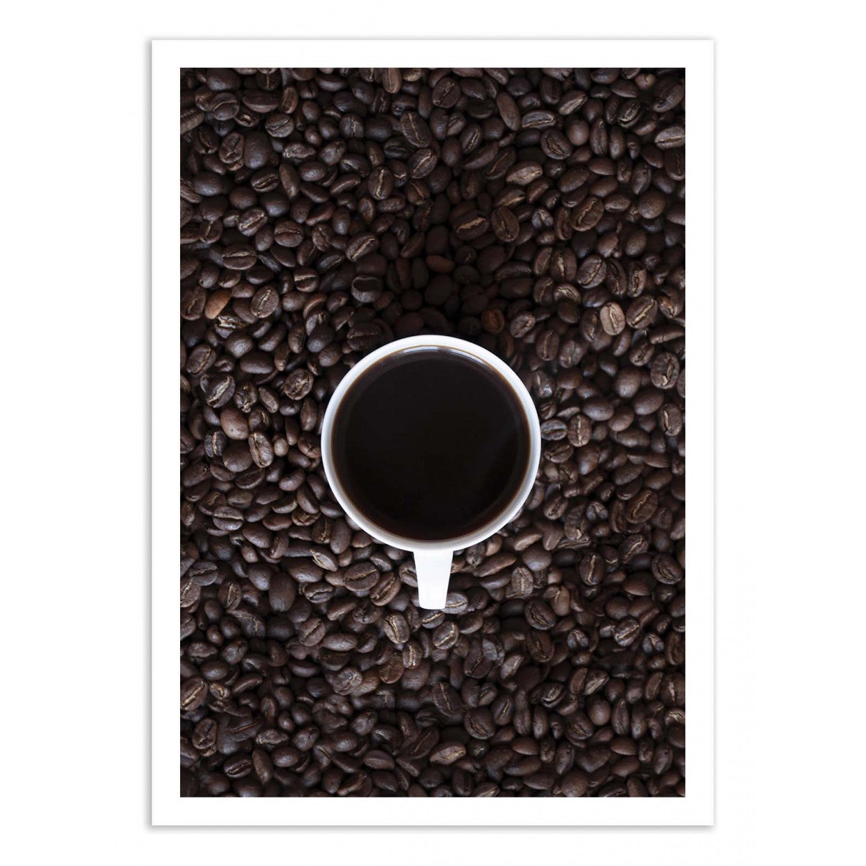 Art-Poster - Black coffee ... please wake me up - Albertine Baronius ...