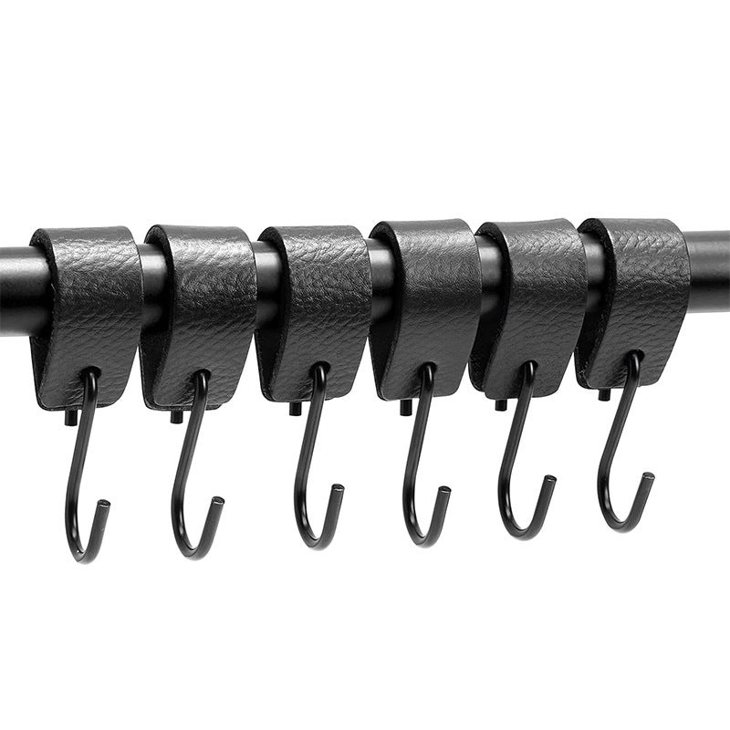 Lot de 4 Crochets Muraux en S pour Rangement de Garage, Crochets Muraux ...