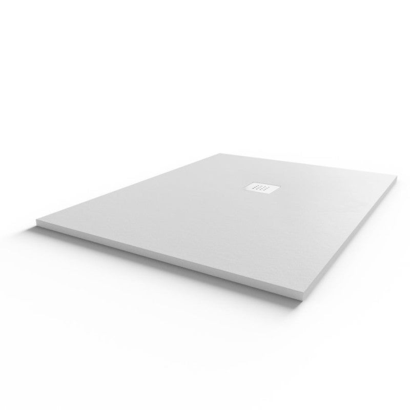 Receveur de douche 120x80cm extraplat LEVEL- blanc | Leroy Merlin