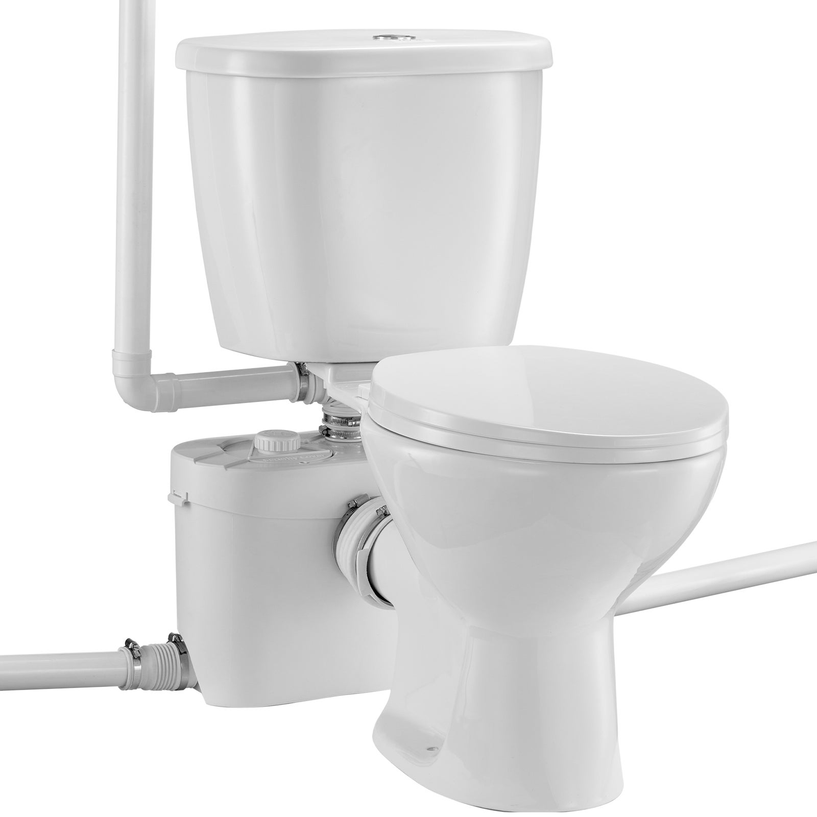 Triturador Sanitario WC 700 W, Bomba de Elevación Potente, Sistema ...