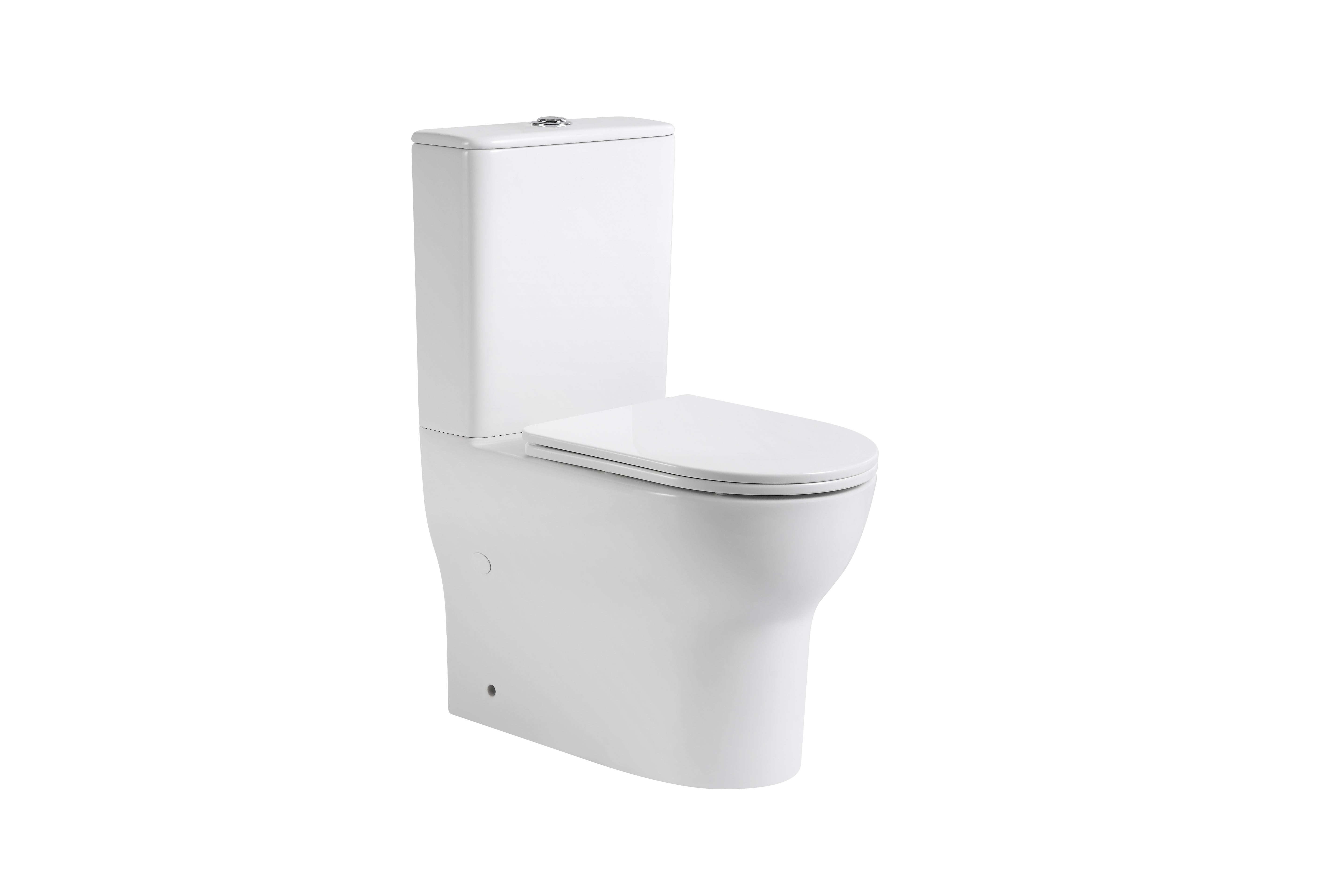 INODORO SERIE COTTBUS MONOBLOQUE | TAPA AMORTIGUADA | SISTEMA RIMLESS ...