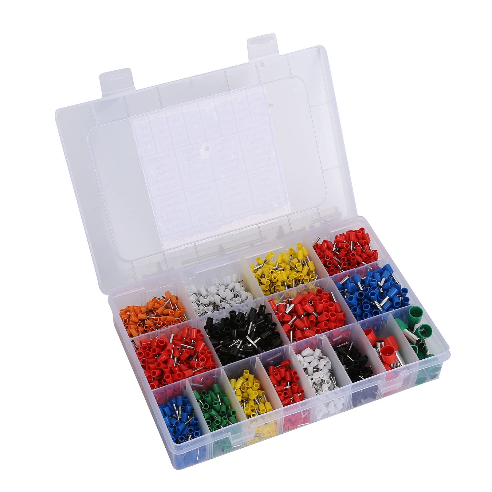 Kit de terminales de cable eléctrico VE de 2120 piezas, práctico y ...
