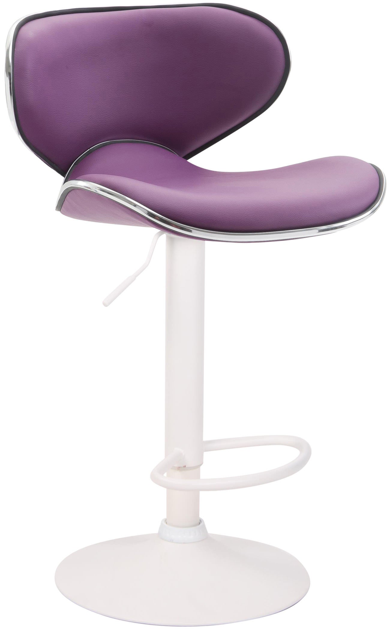 Taburete Las Vegas V2 Lila|Blanco | Leroy Merlin