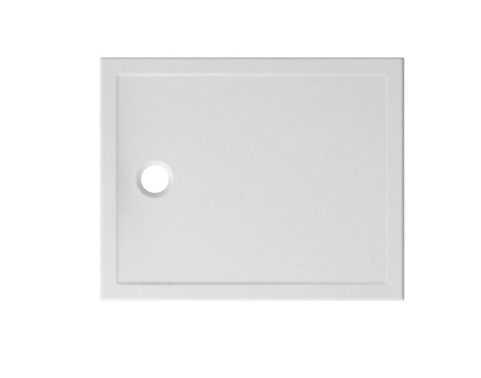 Piatto doccia 80X100 Ceramica H3 Globo Docciatre bianco lucido | Leroy ...