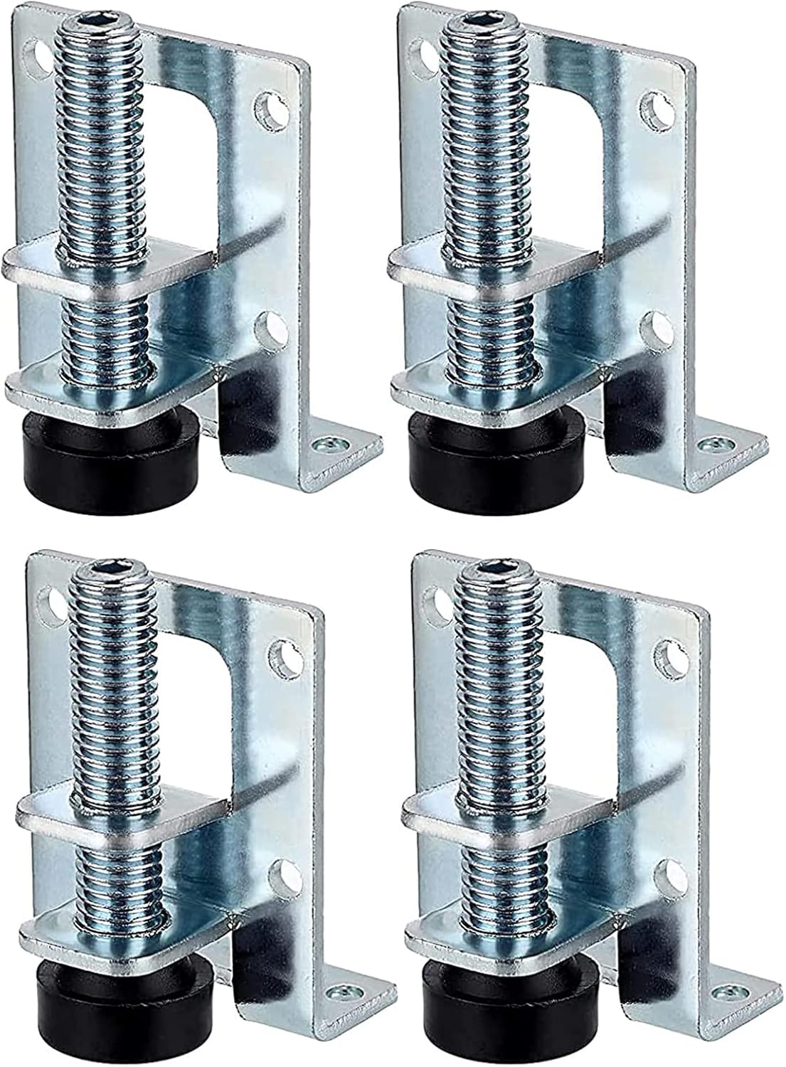 Lot de 4 Pieds de Meubles Réglables – Niveleurs Robustes pour Tables ...