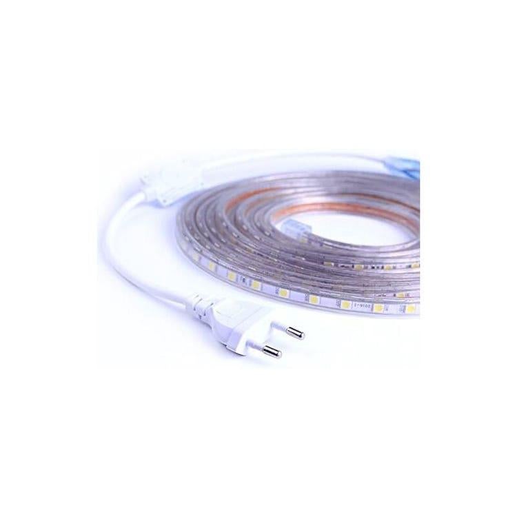 Ruban à LED, Bande LED 2M, Lumineux Bandeau Led 220v, 5050 IP65 Etanche ...