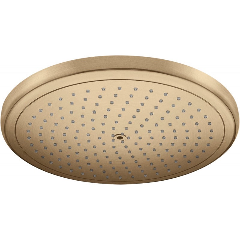 Hansgrohe Croma Douche de tête 280 1 jet, Bronze brossé (26220140 ...