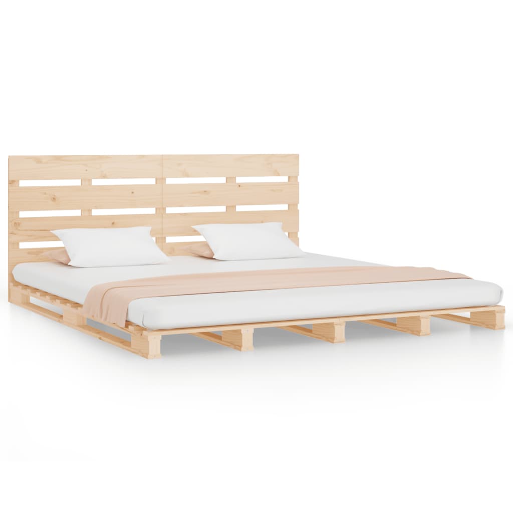 Cama matrimonial | Cama para adultos | Estructura de cama de madera ...