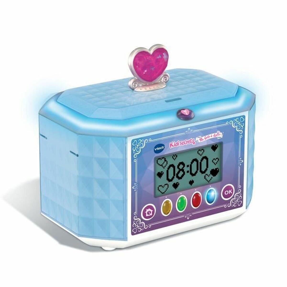 Caja-Joyero Vtech My blue jewelry box Azul Plástico | Leroy Merlin