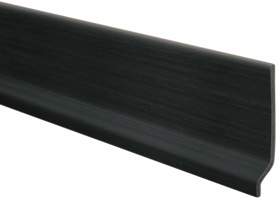 PLINTHE 70X9 PVC EXPANSÉ 200 CM NOIR | Leroy Merlin