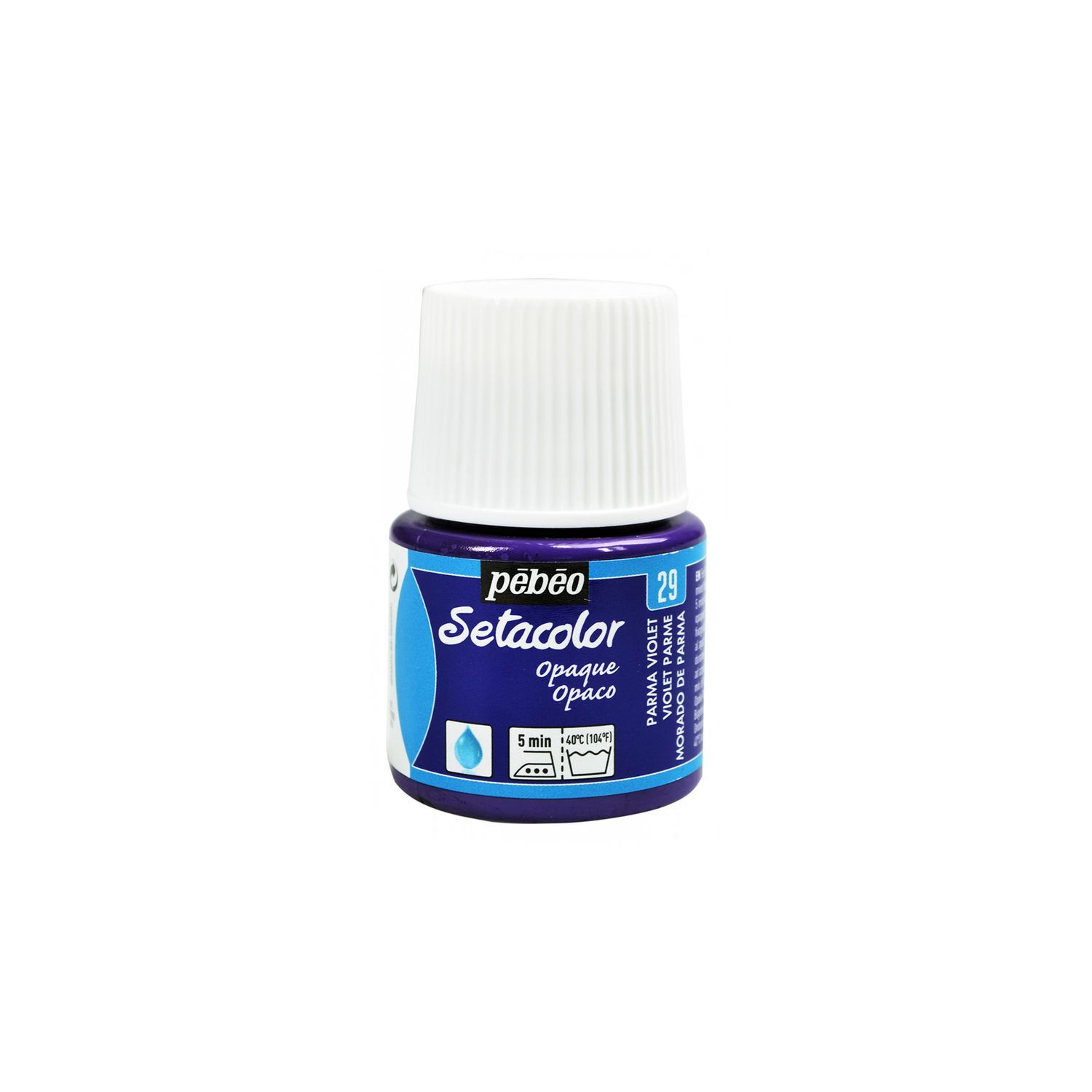 Peinture textile Setacolor opaque - Violet - 45 ml - Pébéo | Leroy Merlin