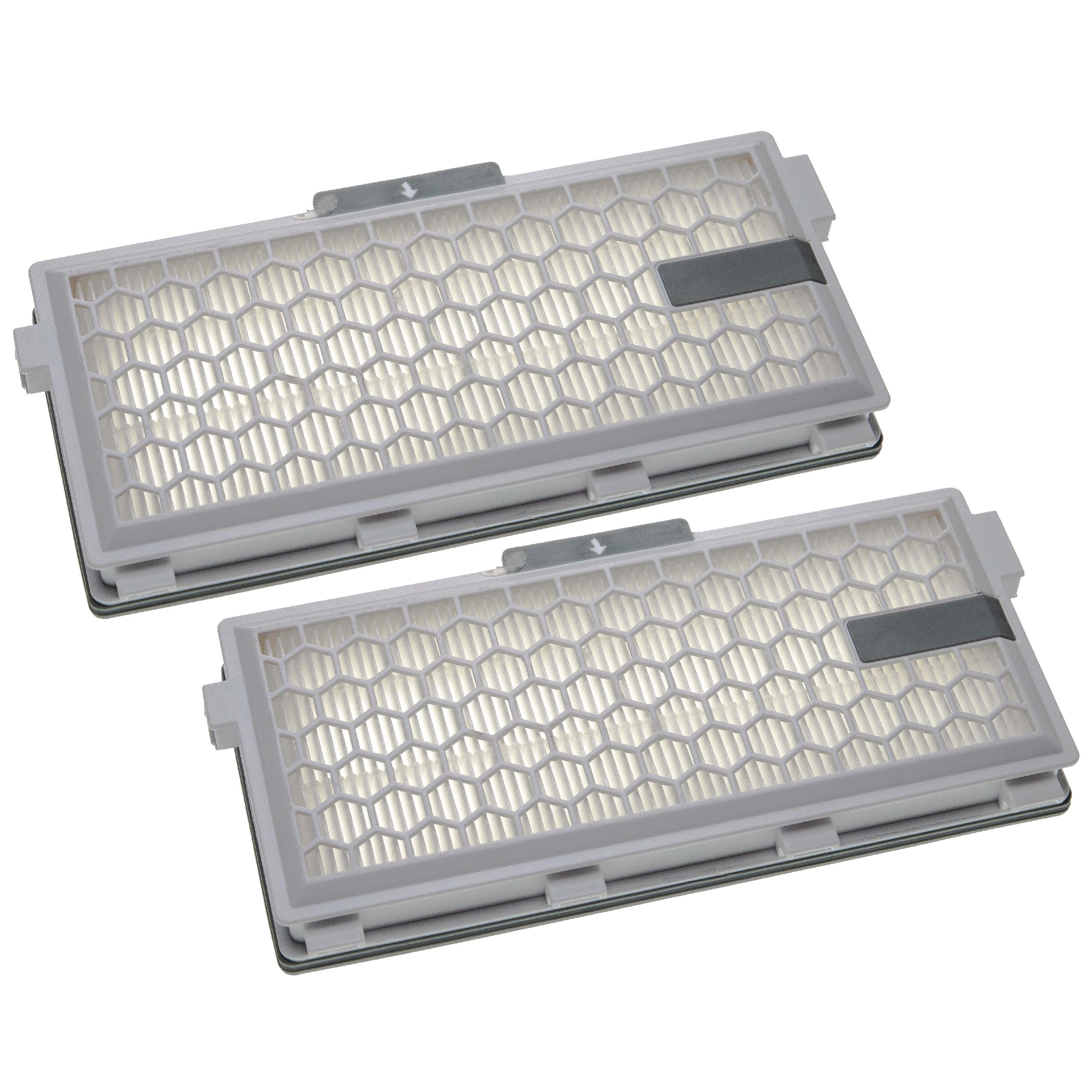 Vhbw 2x filtre compatible avec Miele Complete C3 Silence Ecoline ...