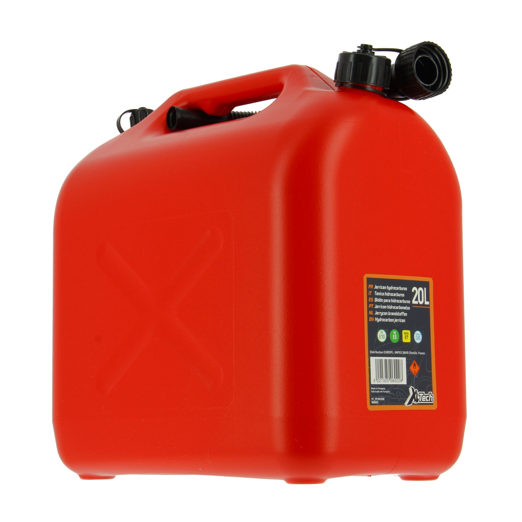 PRECISION STEEL jerrican 20L. Homologué carb | Leroy Merlin