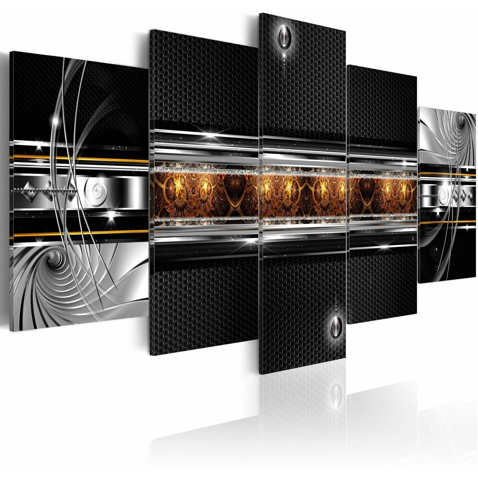 Tableau prospection d'or - 100 x 50 cm | Leroy Merlin