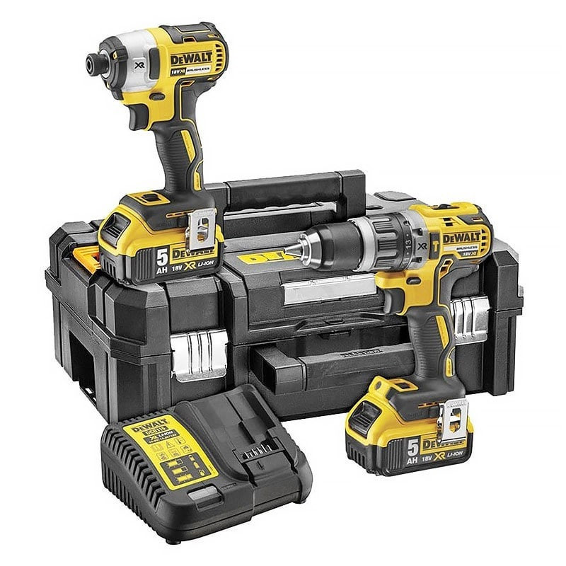 DEWALT Percussion Driver DCK266P2T - Impact Driver - Batteria agli ioni ...