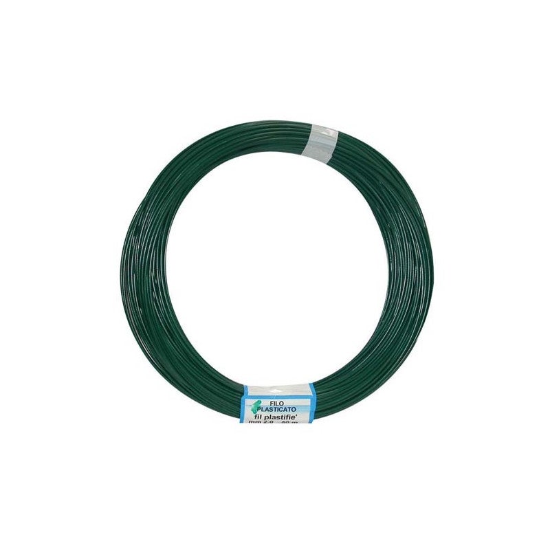 FIL ATTACHE VERT 2MM ROULEAU 50M FILOMAT - 950307 | Leroy Merlin