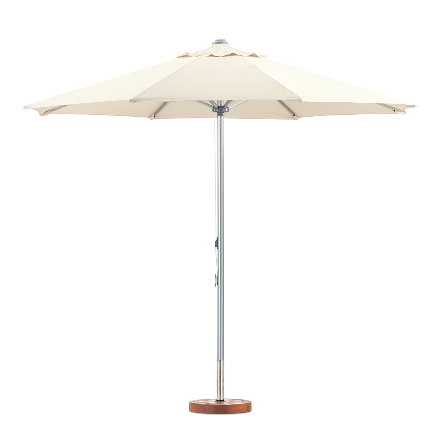 Parasol en aluminium gris D3m - Puerto Rico | Leroy Merlin