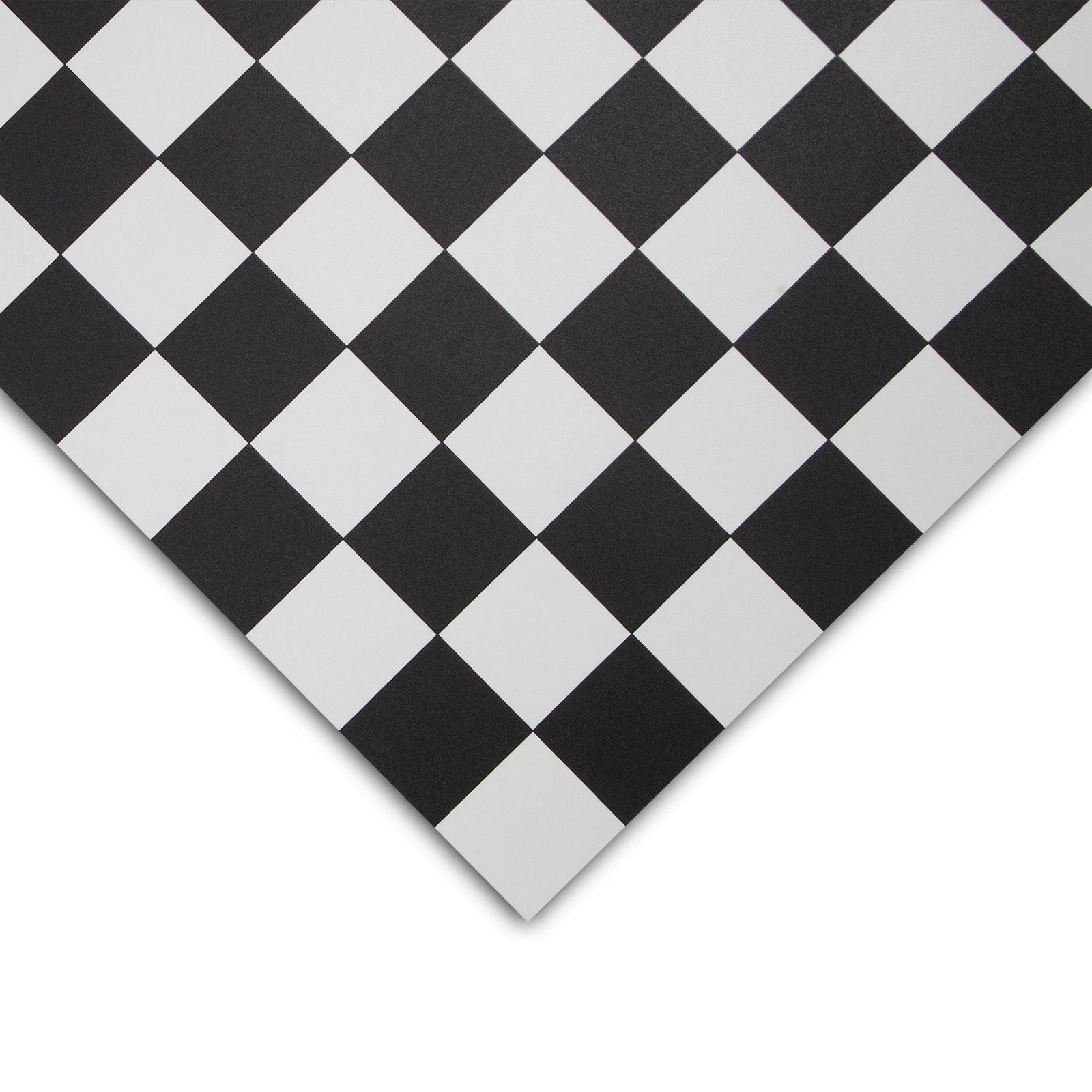 Revêtement de sol en PVC extra résistant à l'abrasion Damier 019d, 100 x 3000 cm | Leroy Merlin