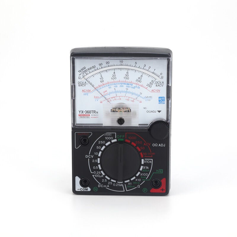 Multimètre Analogique Multimètre Testeur AC DC Voltmètre Ampèremètre ...