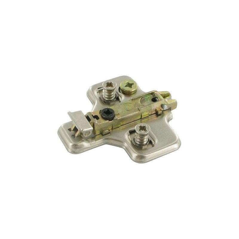 Embase acier cruciforme réglable 3d - Epaisseur : 3 mm - Fixation ...