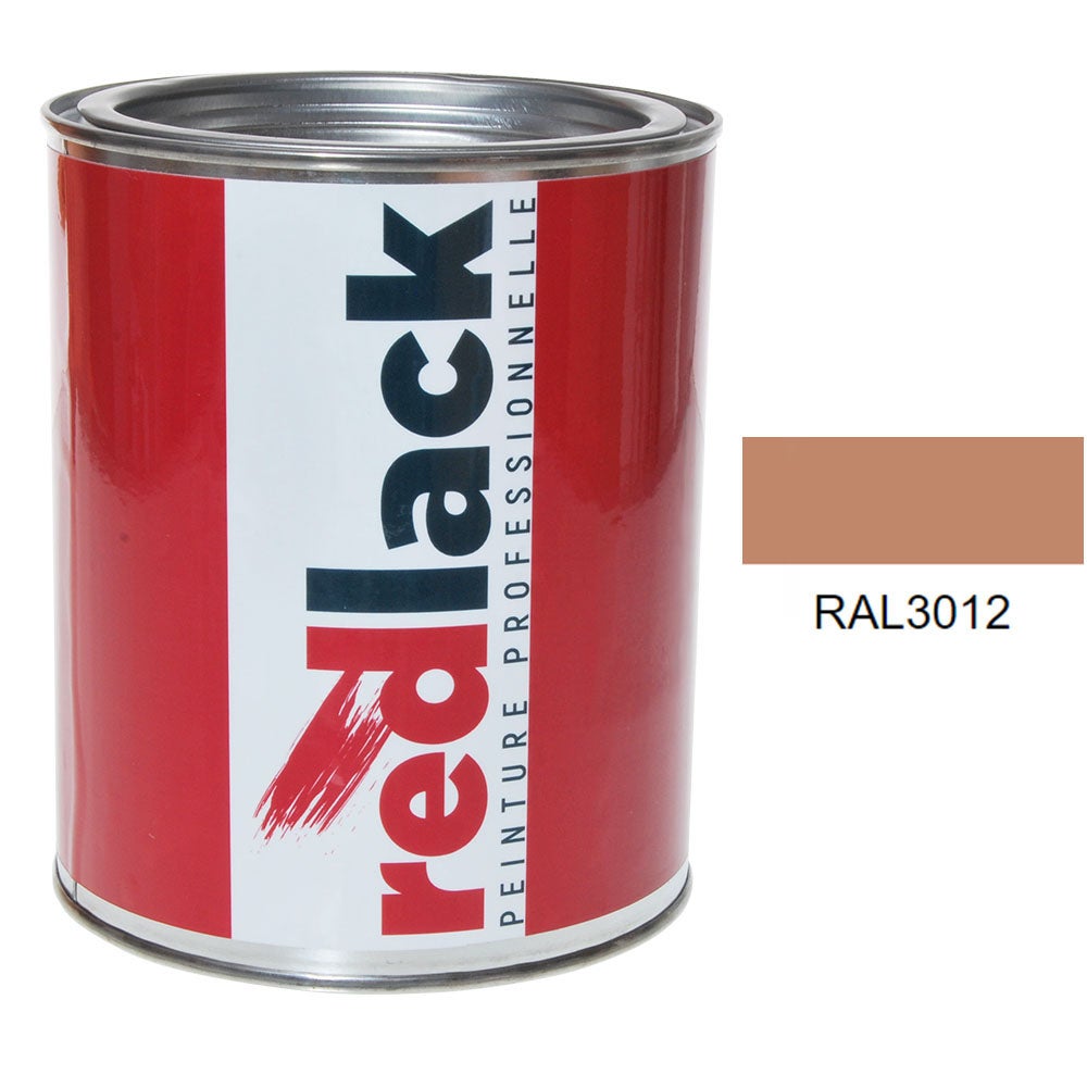 Redlack Pintura RAL 3012 Satinado multisuperficie 1L | Leroy Merlin