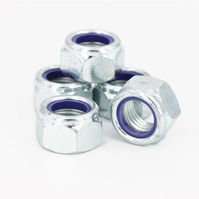 Lot de 5 - Écrou frein Nylstop hexagonal autobloquant M20 avec nylon ...